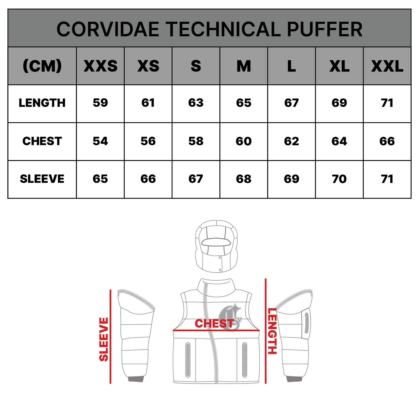 Matte Black Technical Puffer – Corvidae